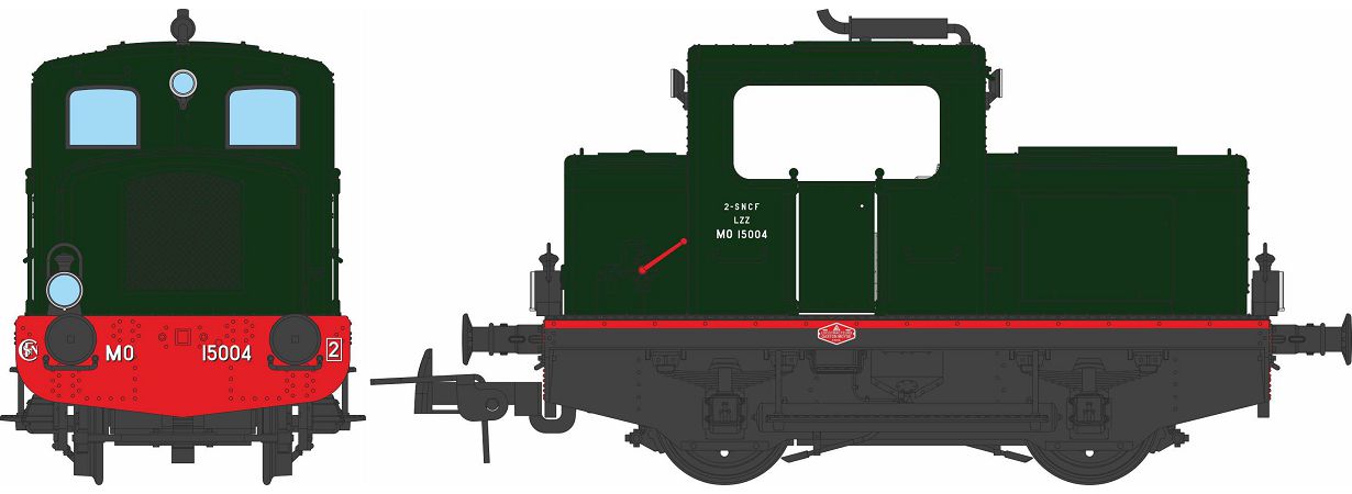Locotracteur MOYSE (serie 4) - REE Modèles
